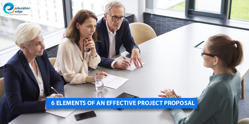 6 Elements Of An Effective Project Proposal